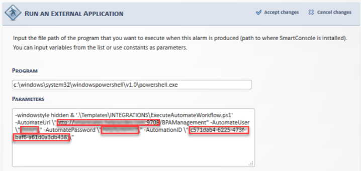 Automate Integration