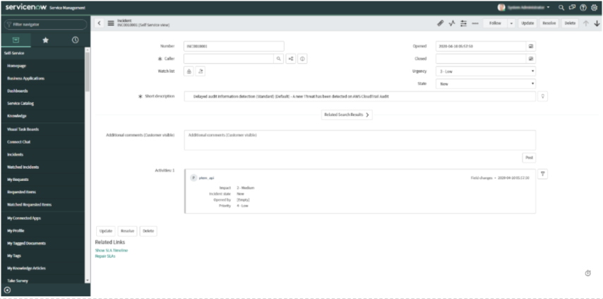 ServiceNow Integration