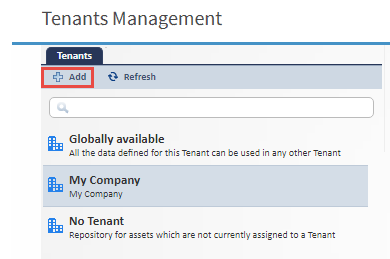Tenants Management