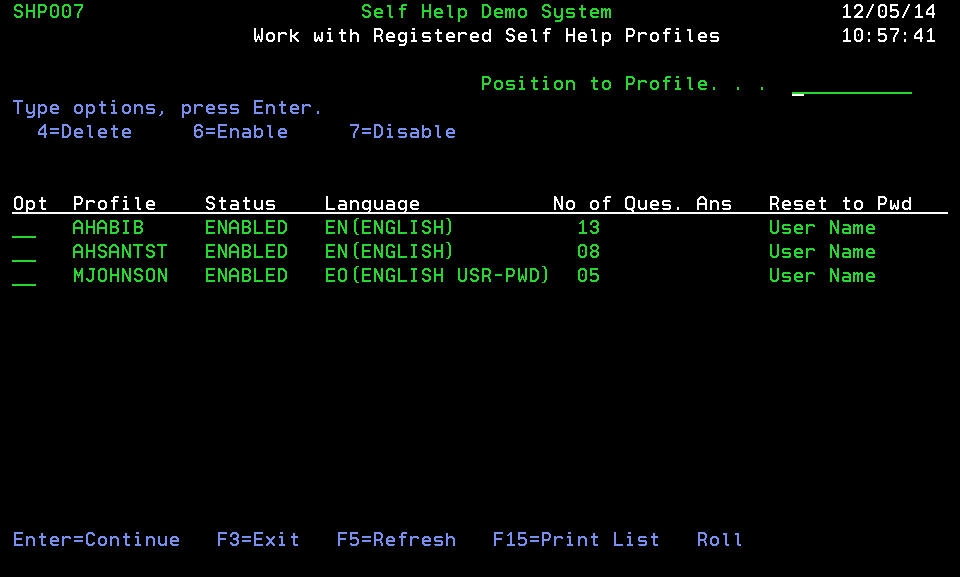 Administrator Setup Procedure