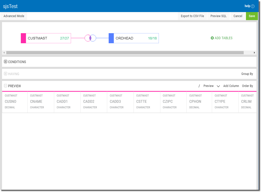 Edit Existing Queries