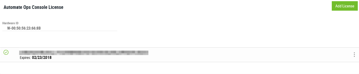 Automate Ops Console Home